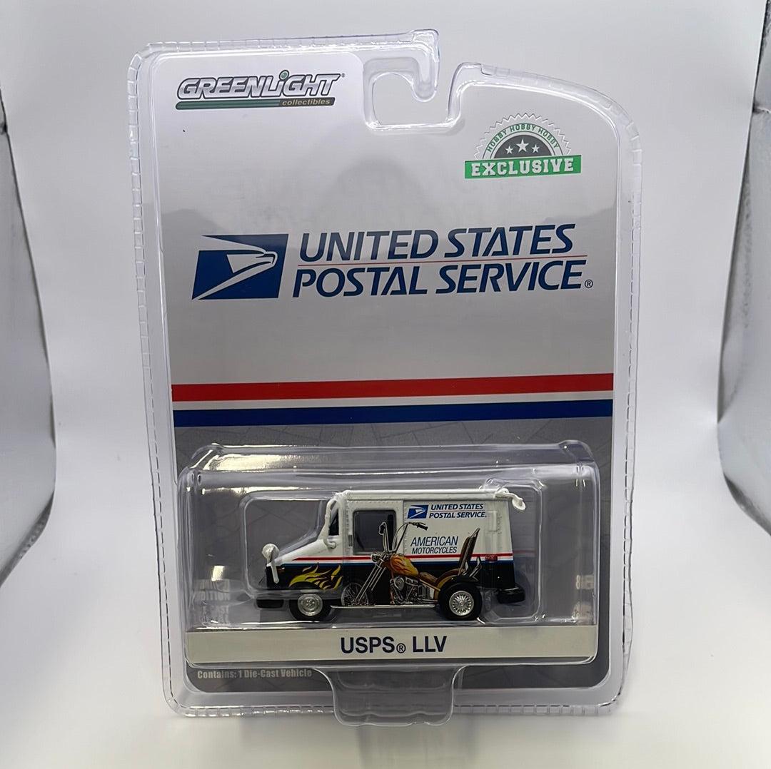 Greenlight 1/64 Hobby Exclusive United States Postal Service USPS LLV ...