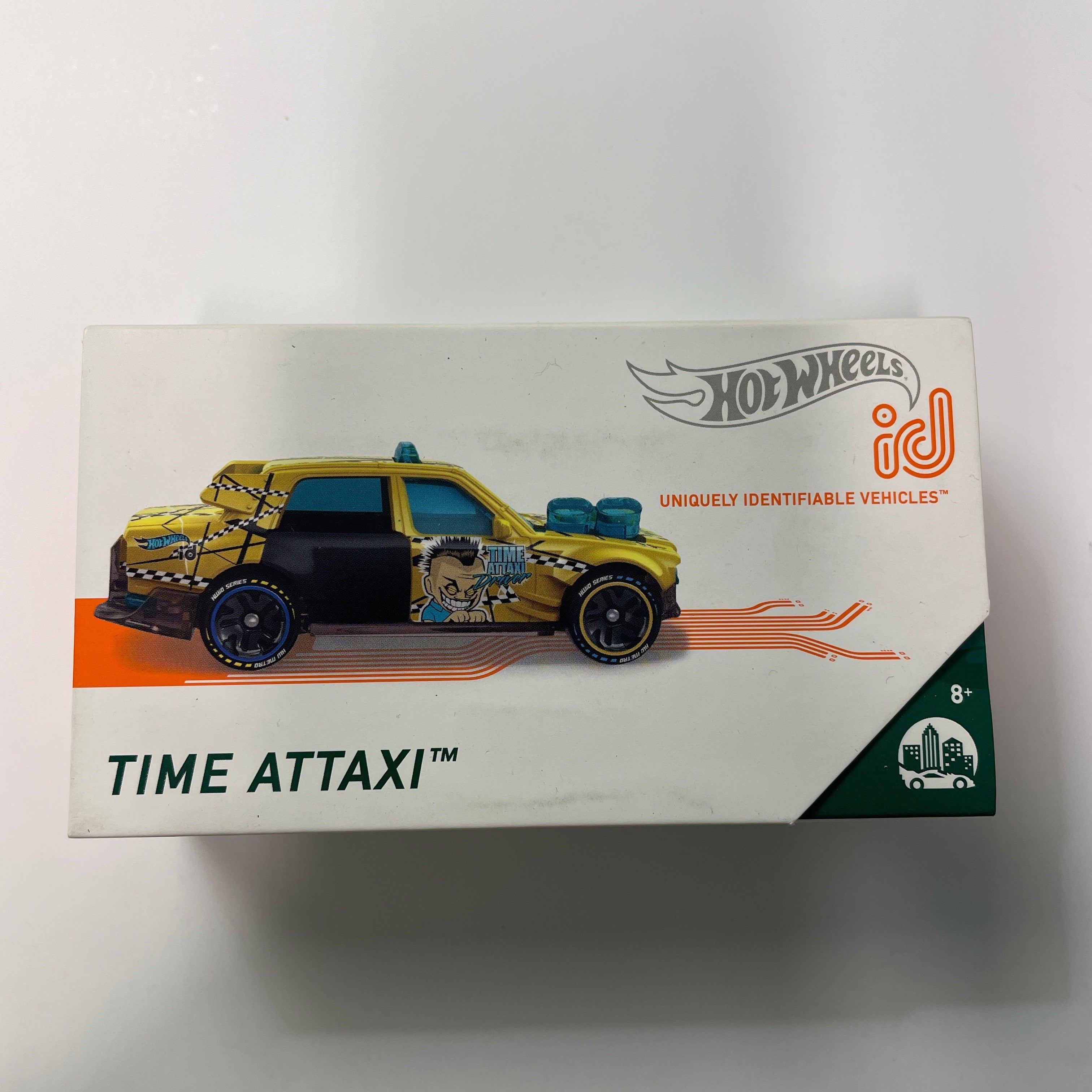 Hot Wheels ID 1/64 Time Attaxi - Damaged Box – Flipn Diecast