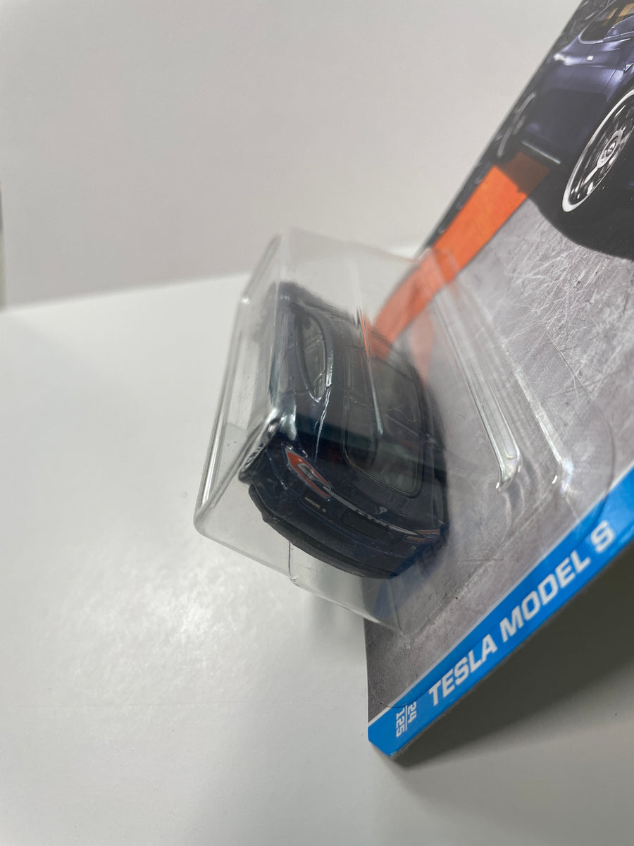 Matchbox 1/64 Tesla Model S Blue – Flipn Diecast