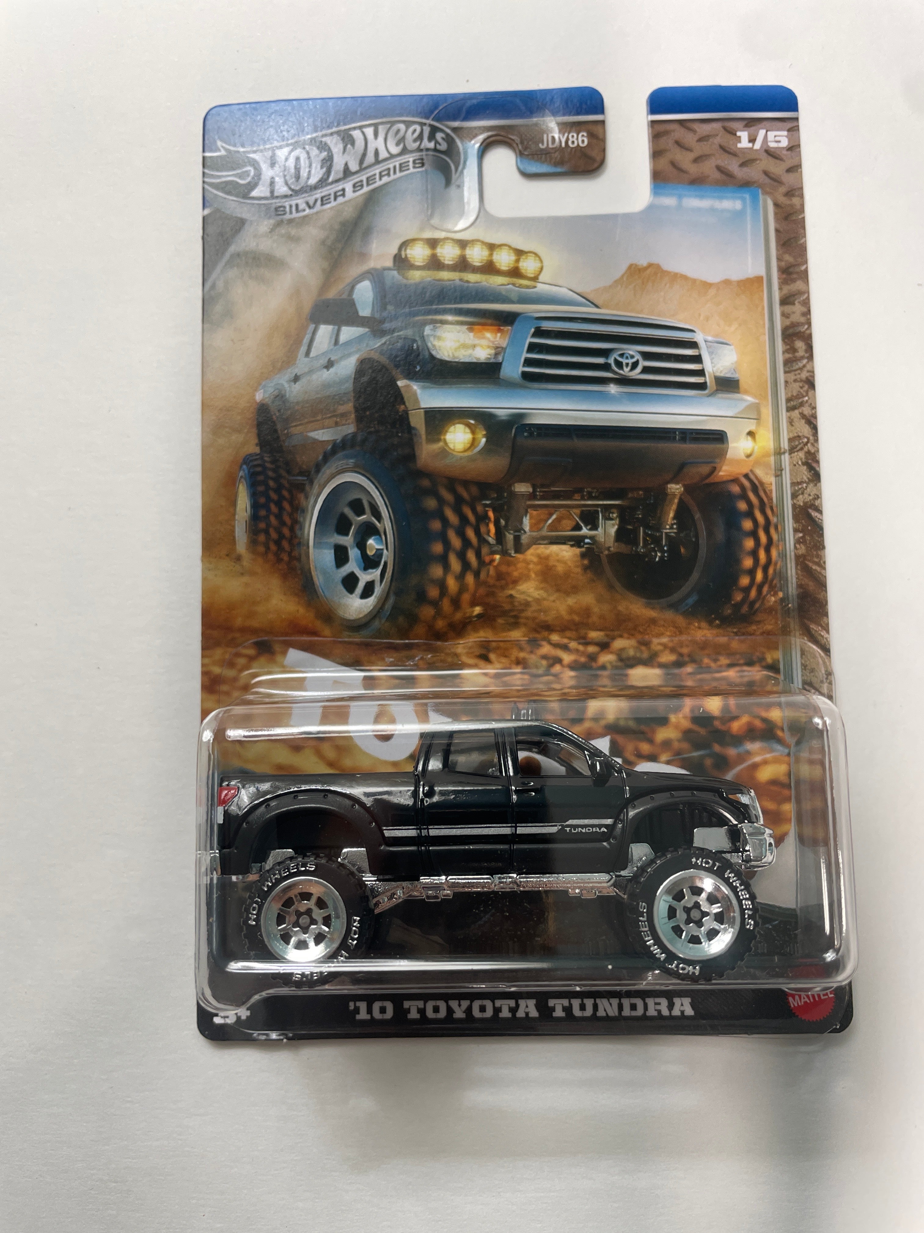 Hot Wheels 1/64 Toyota Silver Series '10 Toyota Tundra Black - JCB71 ...