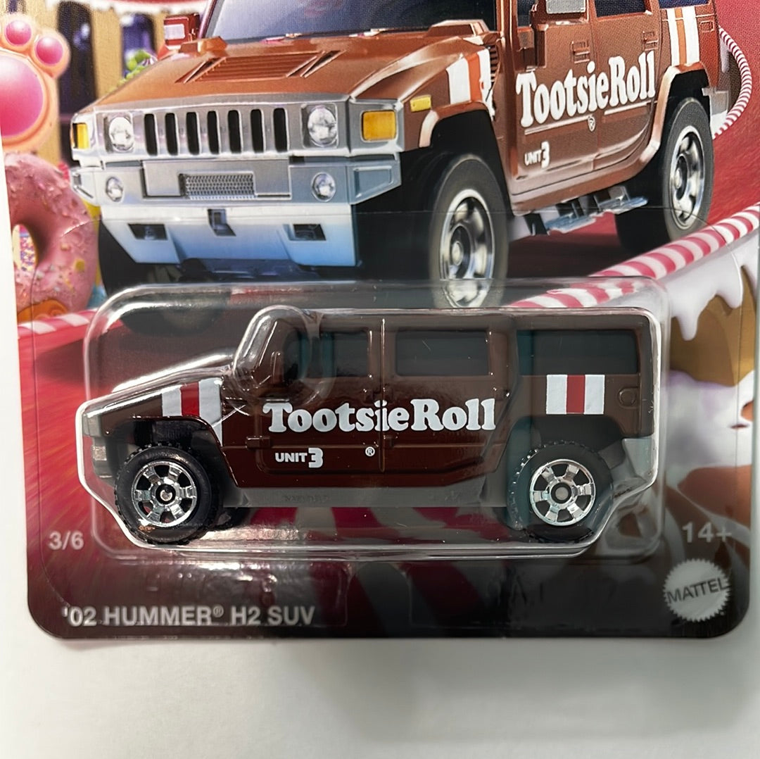 Matchbox 1/64 Candy Series ‘02 Hummer H2 SUV Brown - Tootsie Roll ...