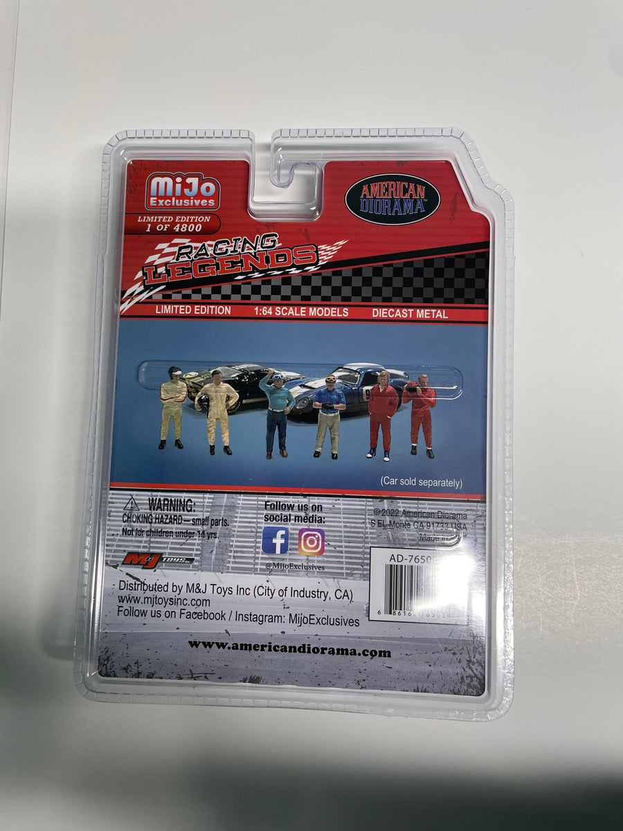 American Diorama 1/64 Mijo Exclusives Figures Set - Racing Legends ...