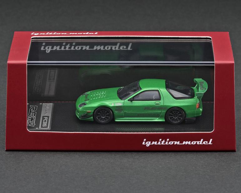 Ignition Models 1/64 Mazda RX-7 (FC3S) RE Amemiya Green Metallic ...