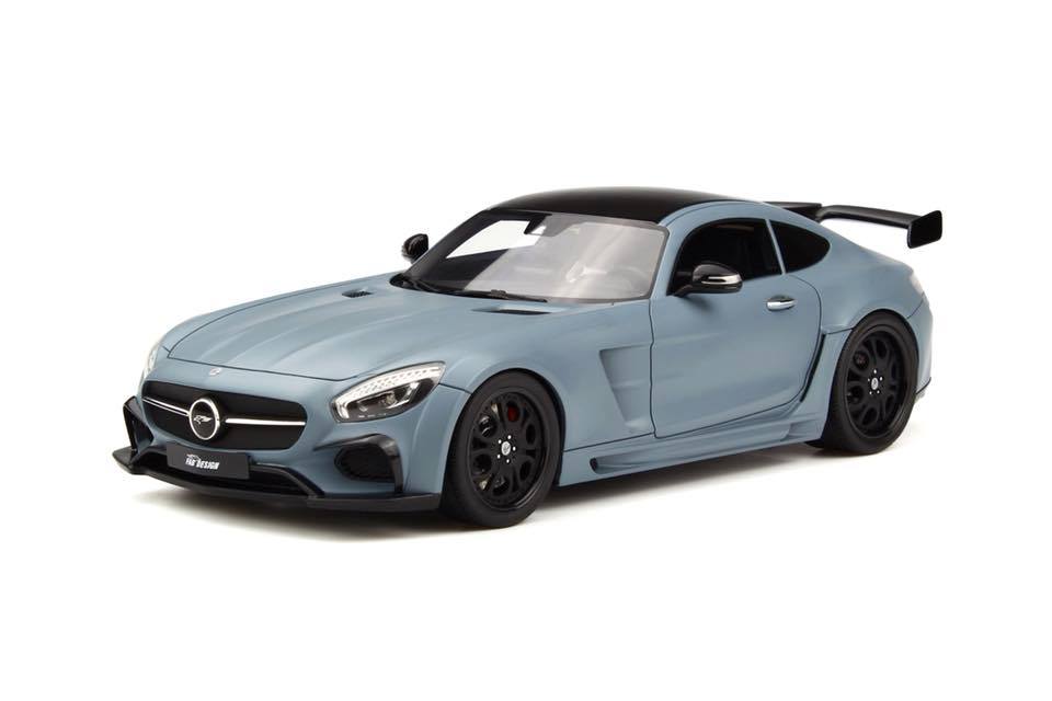 1/18 GT Spirit Mercedes Benz AMG GT Fab Design Areion Grey (Resin Car ...