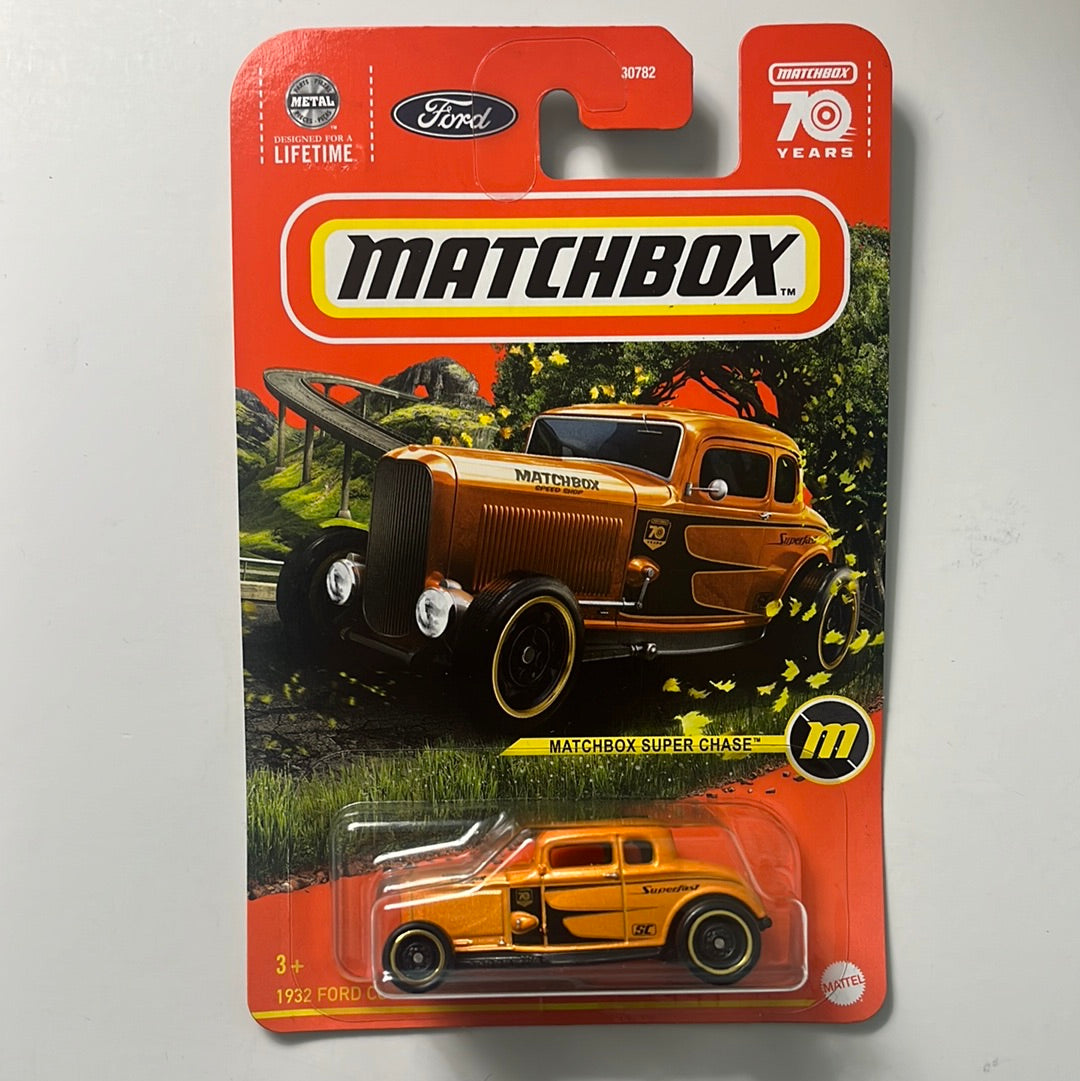 Matchbox Super Chase 1932 Ford Coupe Model B - Damaged Card – Flipn Diecast