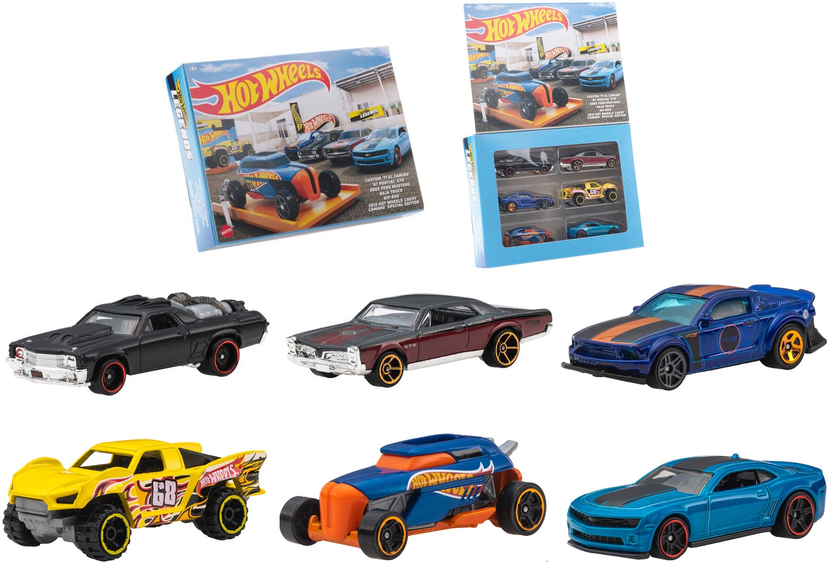 Hot Wheels Legends 6 Pack – Flipn Diecast